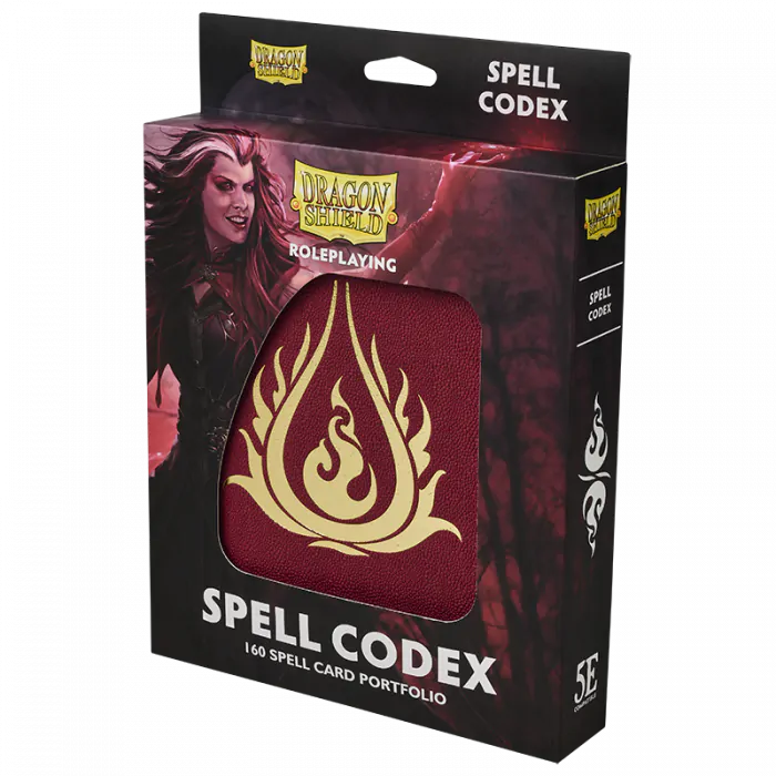 Dragon Shield: Roleplaying - Spell Codex: Blood Red – Table Top Warfare