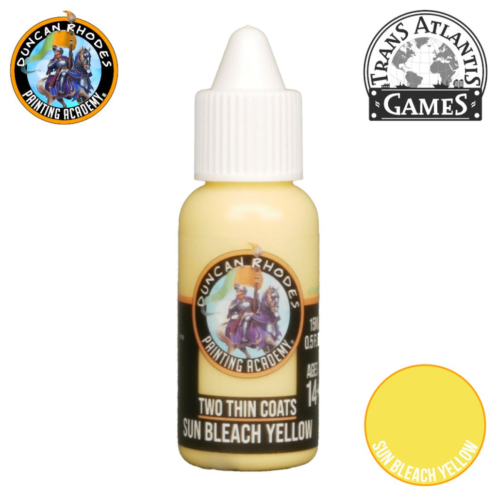 Two Thin Coats - Sun Bleach Yellow 15ml – Table Top Warfare