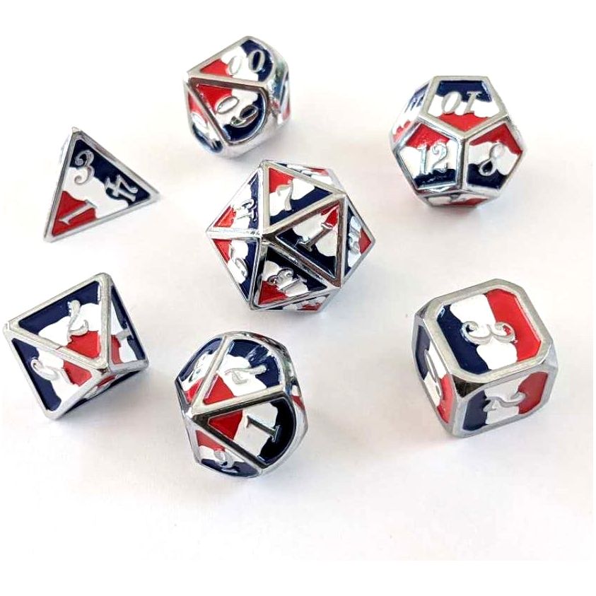 Dice Hoard: Metal 7-Dice Set - Set 54 – Table Top Warfare