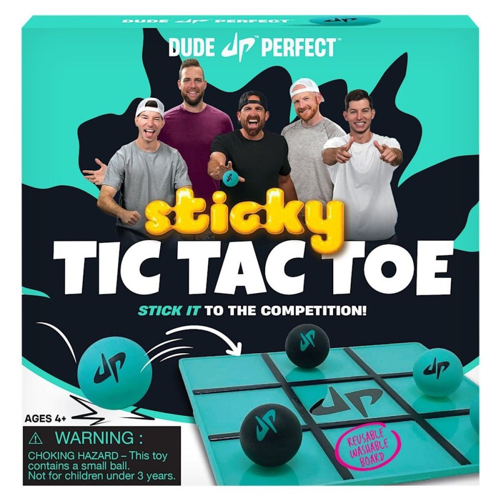 Dude Perfect: Sticky Tic Tac Toe – Table Top Warfare