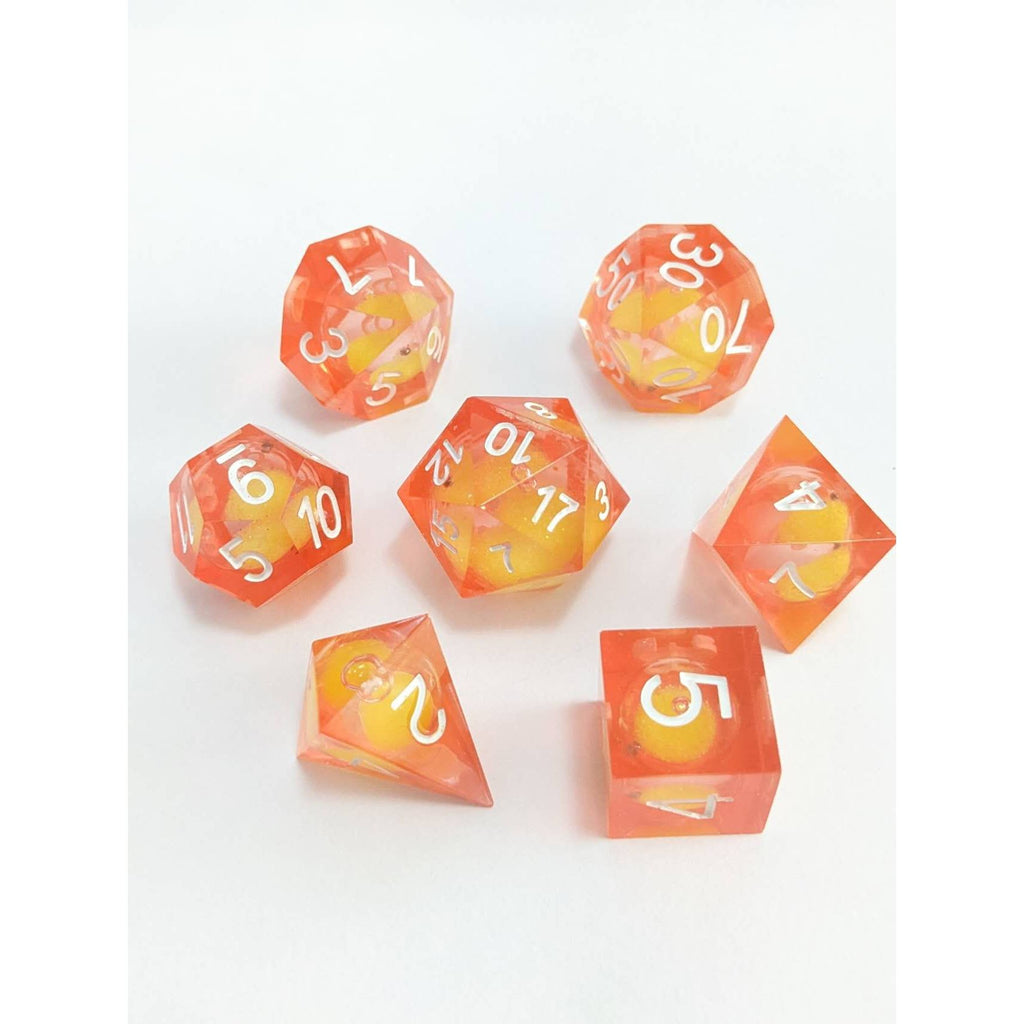 Dice Hoard: Aurora 7-dice Set - Set 60 – Table Top Warfare