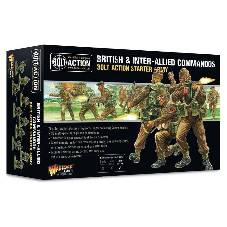 Bolt Action - British: British & Inter-Allied Commandos Starter Army ...
