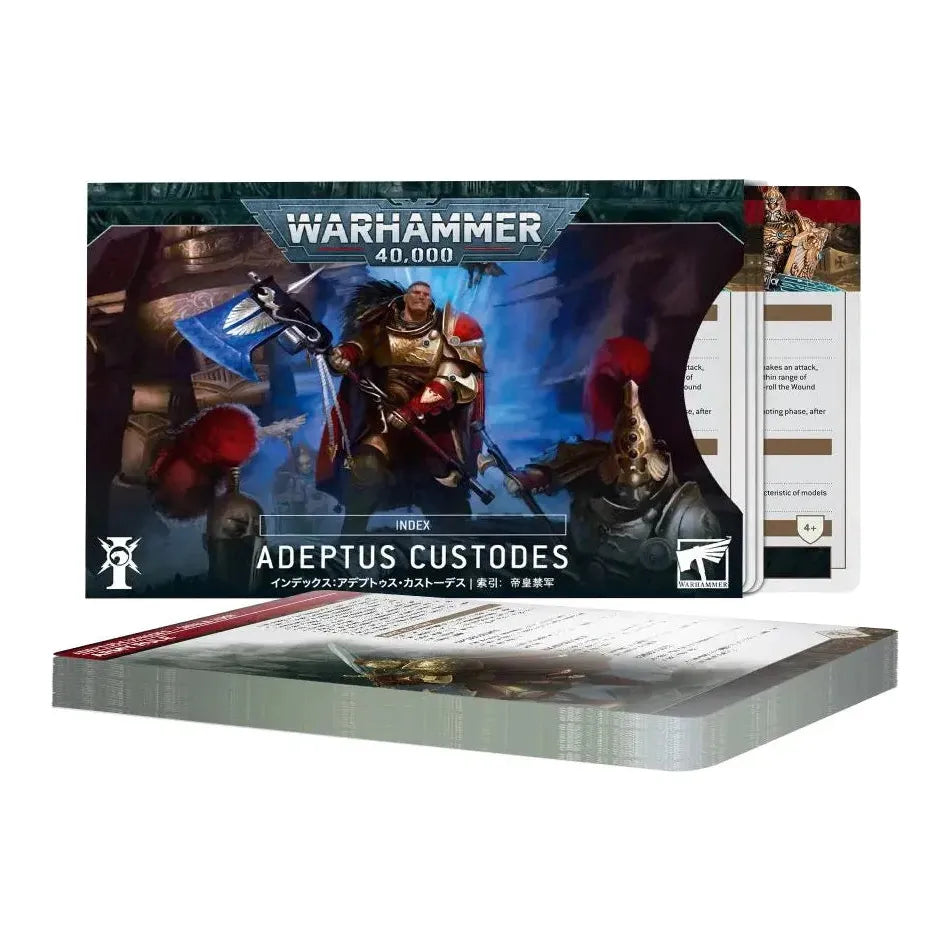 40k Index - Adeptus Custodes (72-02) – Table Top Warfare