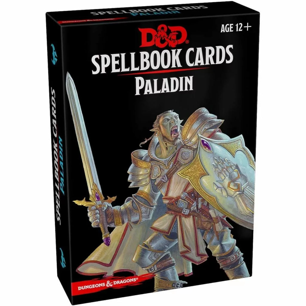 D&D Spellbook Cards Paladin – Table Top Warfare