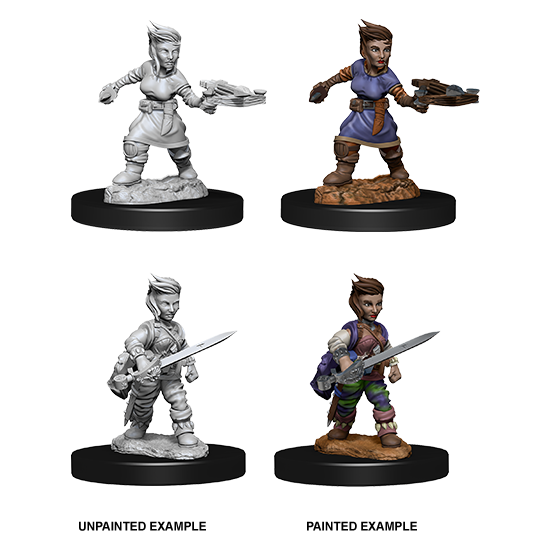 Pathfinder Miniatures Wave 8 - Female Halfling Rogue – Table Top Warfare