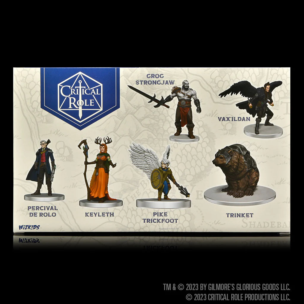 Critical Role - Prepainted Miniatures: Vox Machina – Table Top Warfare