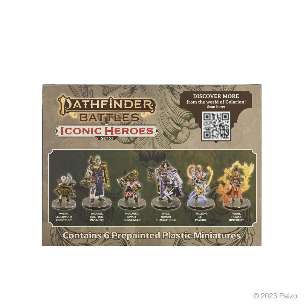Pathfinder Battles: Iconic Heroes XI Boxed Set – Table Top Warfare