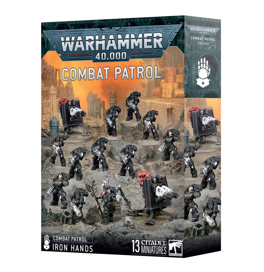 Warhammer 40000 - Iron Hands: Combat Patrol (73-555) – Table Top Warfare