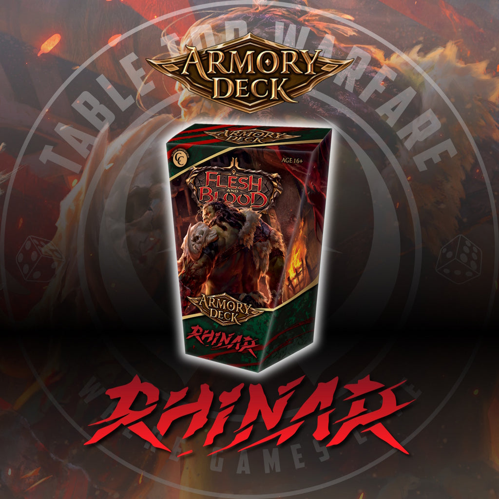 Flesh and Blood - Armory Deck: Rhinar – Table Top Warfare