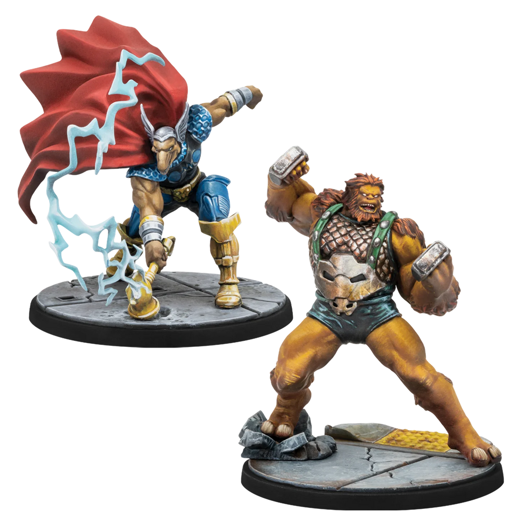 Marvel Crisis Protocol - (CP130) Beta Ray Bill & Ulik – Table Top Warfare