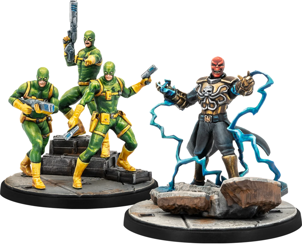 Marvel Crisis Protocol - (CP74) Red Skull & Hydra Troops – Table Top ...