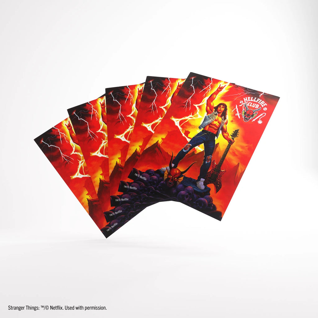 Gamegenic - Hellfire Club: Eddie Munson Art Sleeves – Table Top Warfare