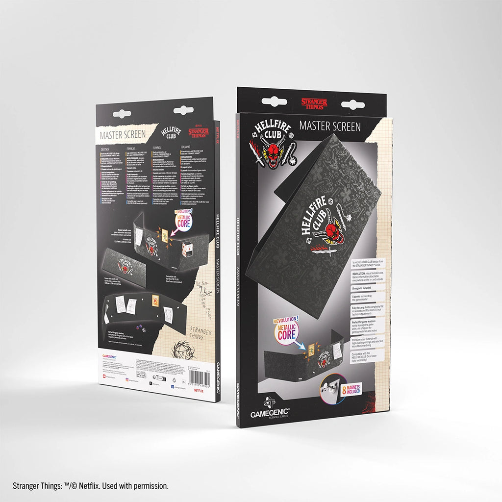 Gamegenic - Hellfire Club: Master Screen – Table Top Warfare
