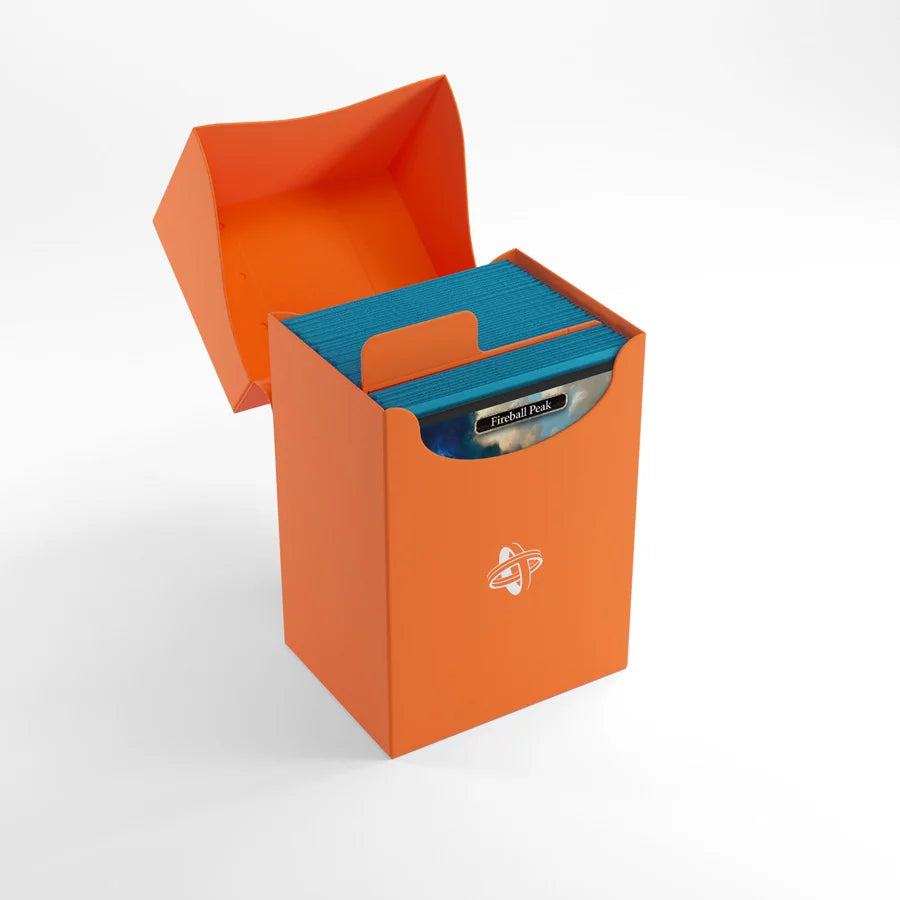 Gamegenic - Deck Holder 80+ Deck Box Range: Orange – Table Top Warfare