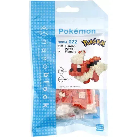 Nanoblocks - Pokemon: Flareon – Table Top Warfare