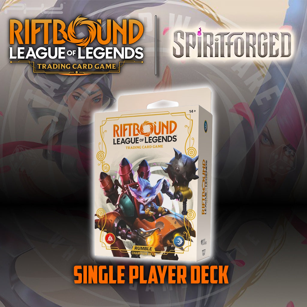 Riftbound: League of Legends TCG - Spiritforged: Champion Deck - Rumbl ...