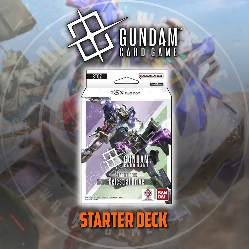 Gundam TCG [ST07] Celestial Drive Starter Deck [MAX 1 PER CUSTOMER ...