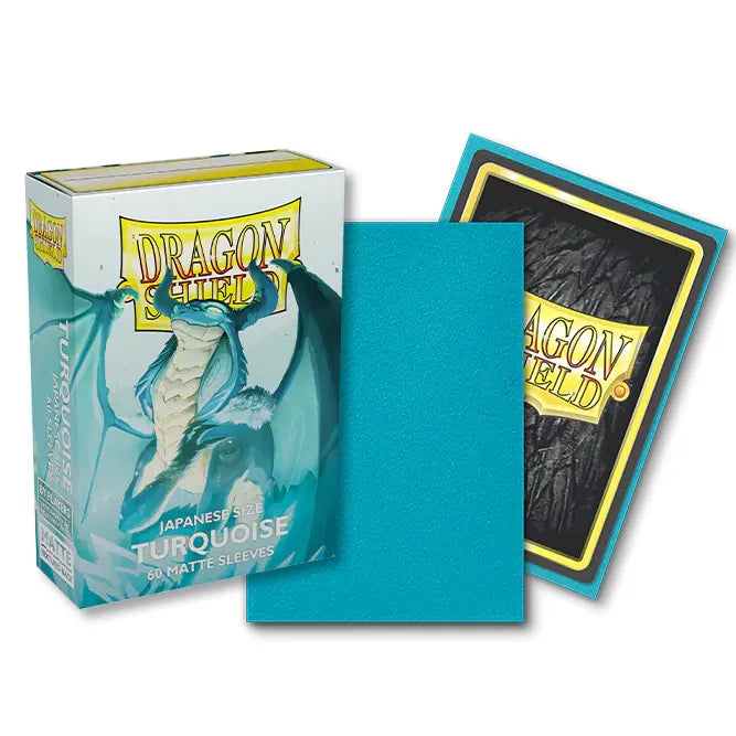 Dragon Shield - Japanese Size Sleeves: Matte - Turquoise – Table Top ...