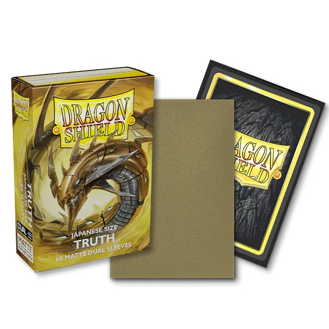 Dragon Shield - Japanese Size Sleeves: Matte Dual - Truth – Table Top ...