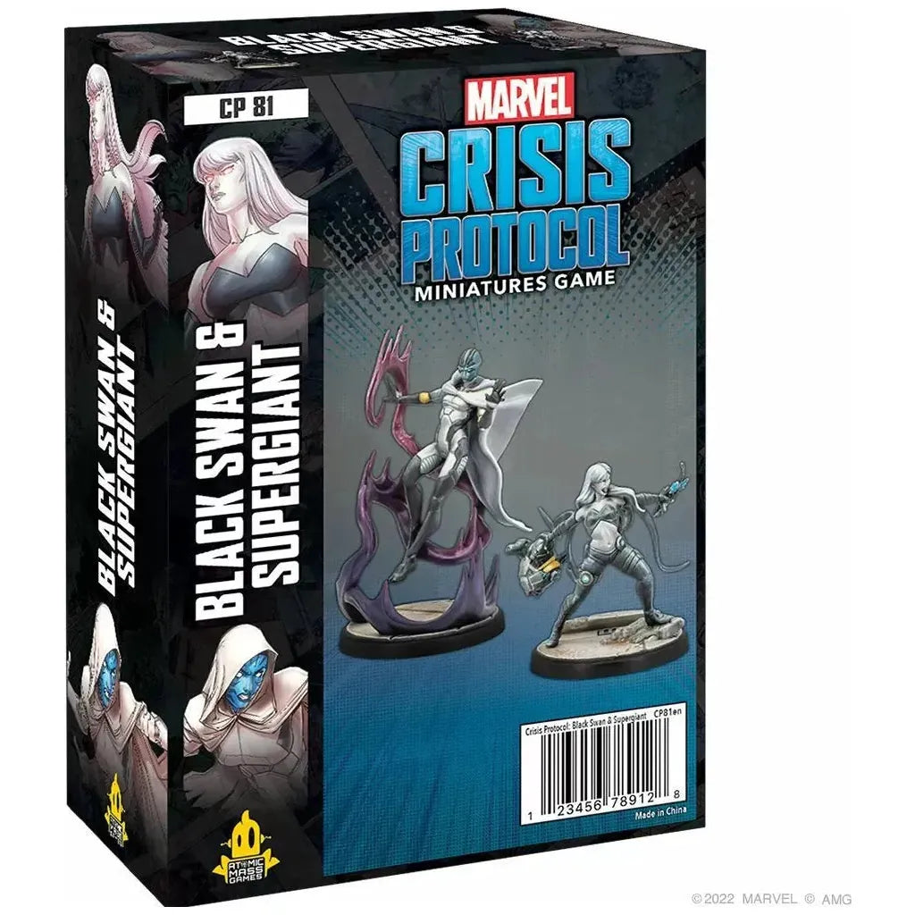 Marvel Crisis Protocol - (CP81) Black Swan & Supergiant – Table Top Warfare
