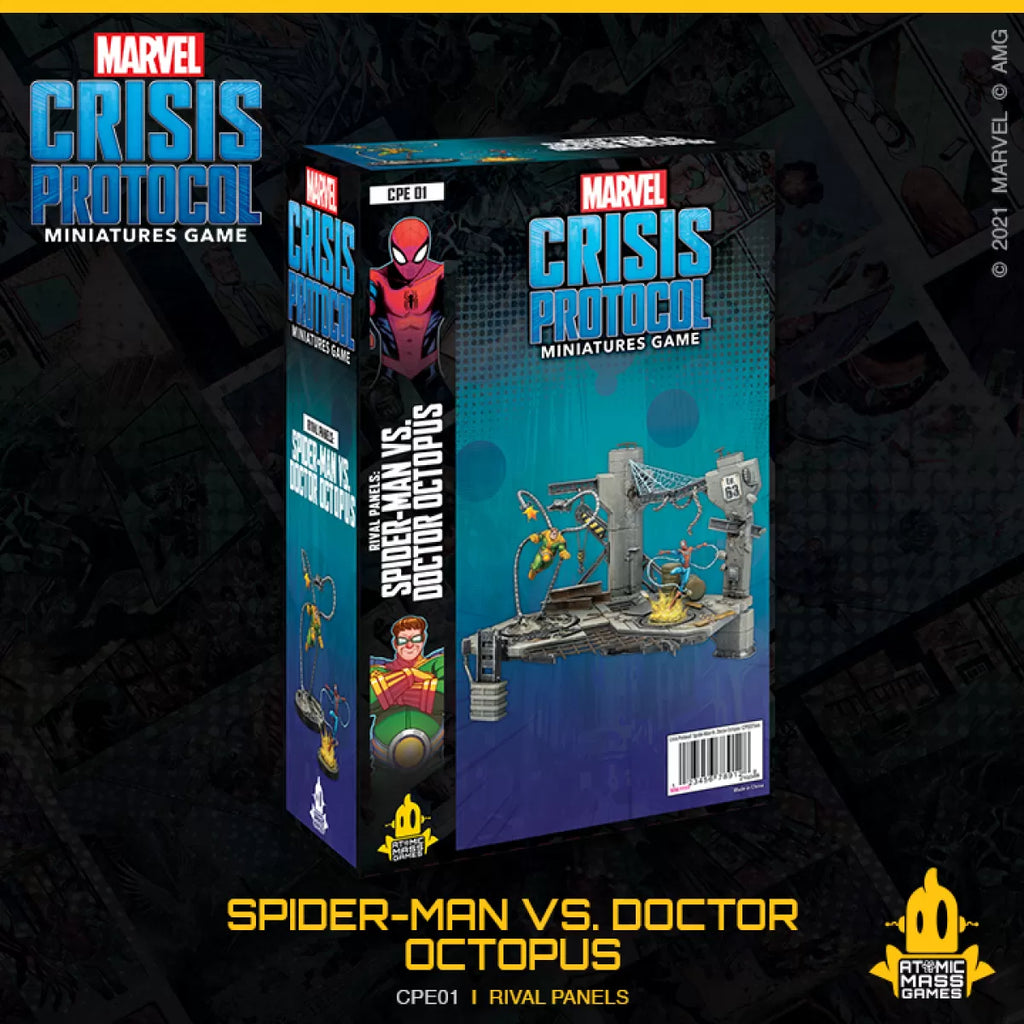 Marvel: Crisis Protocol - (CPE01) Rivals Panels: Spider-Man Vs Doctor ...