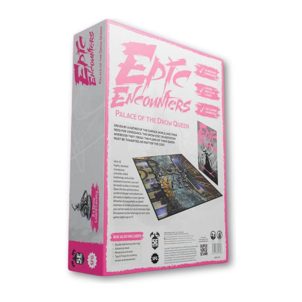 Epic Encounters: Palace of the Drow Queen – Table Top Warfare
