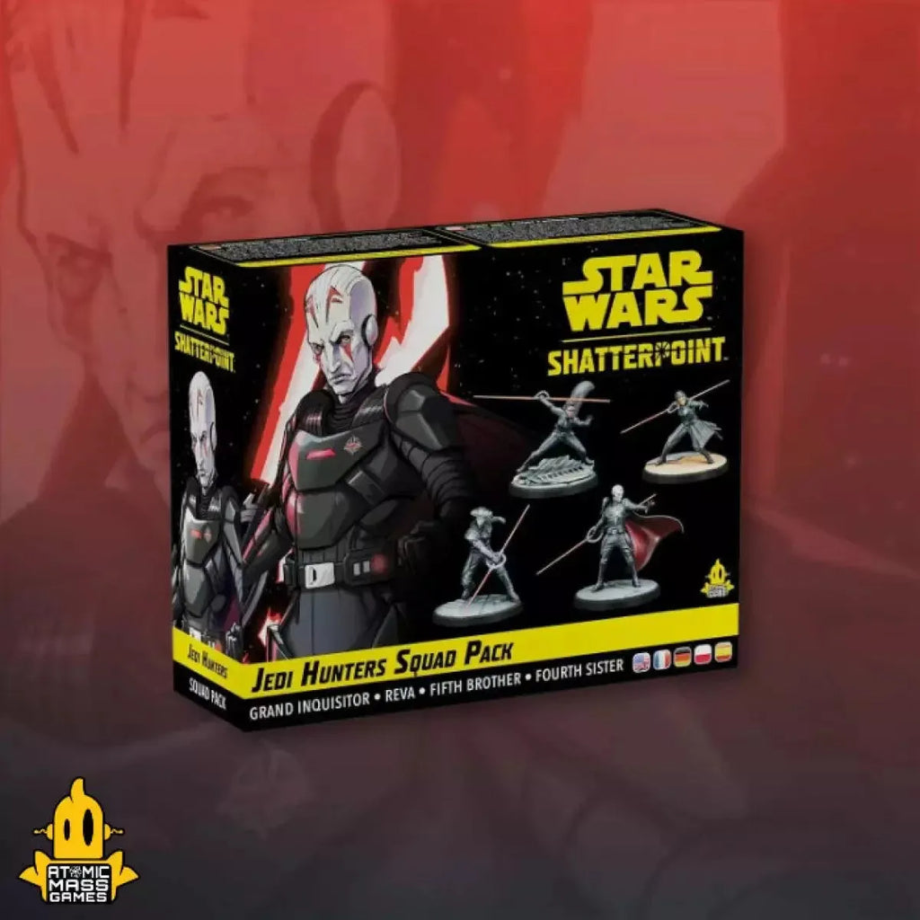 Star Wars: Shatterpoint - (SWP12) Jedi Hunters Squad Pack (Grand Inqui ...