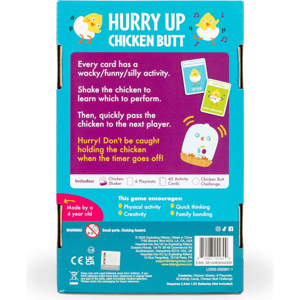 Hurry Up Chicken Butt – Table Top Warfare