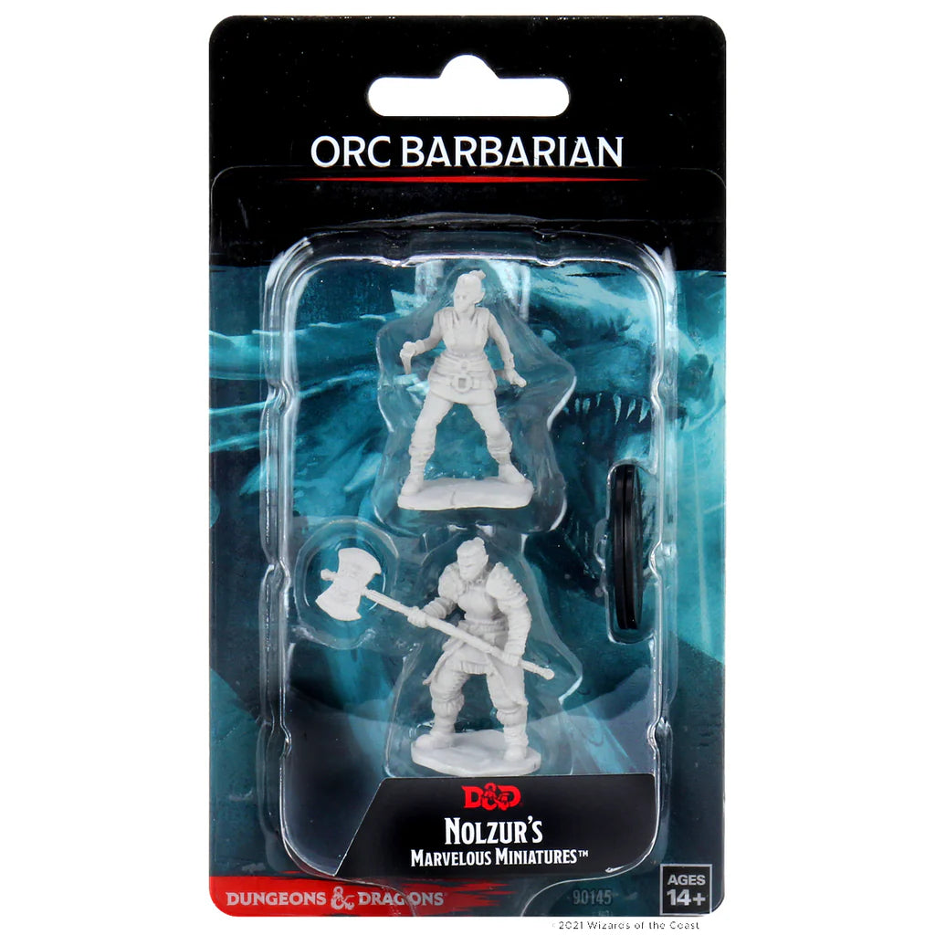 Dungeons & Dragons - Nolzurs Marvelous Miniatures: Orc Female Barbaria ...