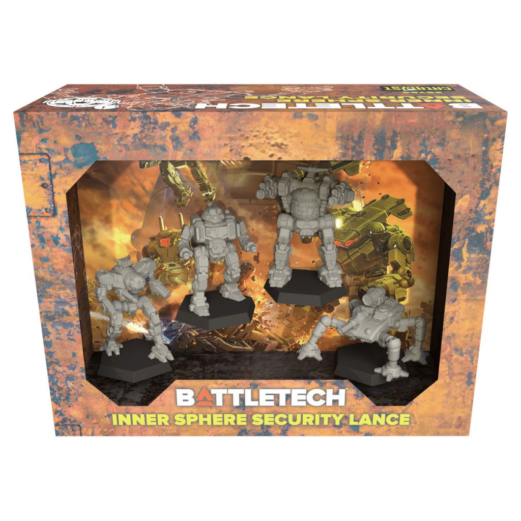 Battletech - Inner Sphere Security Lance – Table Top Warfare