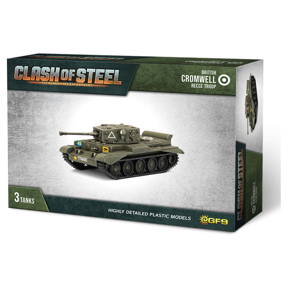 Clash of Steel - British: Cromwell Recce Troop – Table Top Warfare