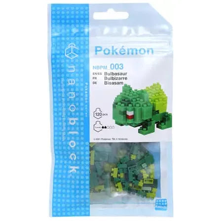 Nanoblocks - Pokemon: Bulbasaur – Table Top Warfare