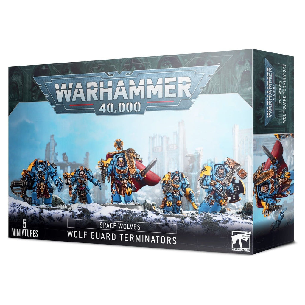 Warhammer 40000 - Space Wolves: Wolf Guard Terminators (53-07) – Table ...