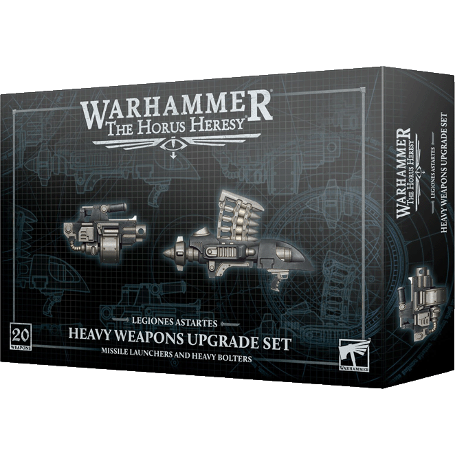 Horus Heresy - Heavy Weapons Upgrade Set: M/Launchers & H/Bolters (31 ...