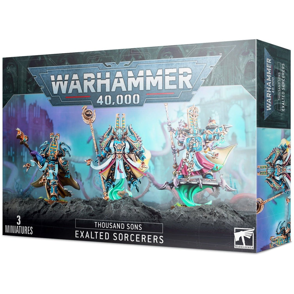 40k Thousand Sons - Exalted Sorcerers (43-39) – Table Top Warfare