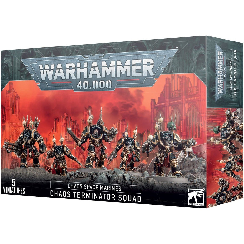 Warhammer 40000 - Chaos Space Marines: Terminator Squad (43-19) – Table ...