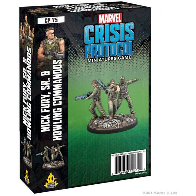 Marvel: Crisis Protocol - (CP75): Nick Fury Sr And The Howling Command ...