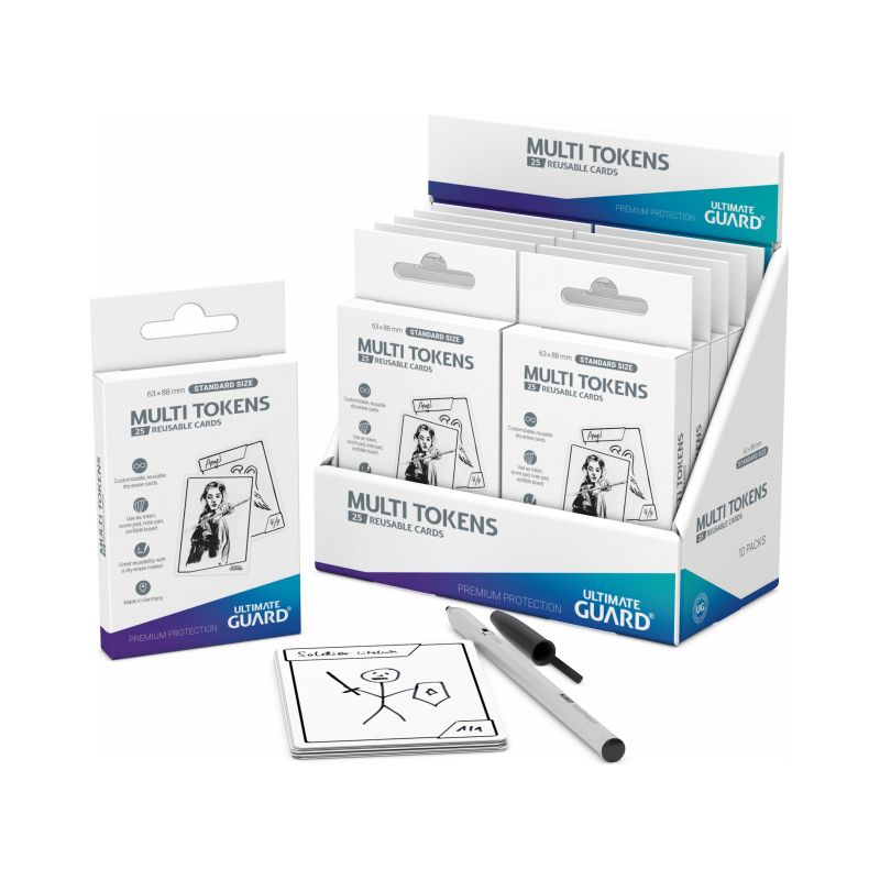 Ultimate Guard - Multi Tokens: Reusable Card Pack – Table Top Warfare